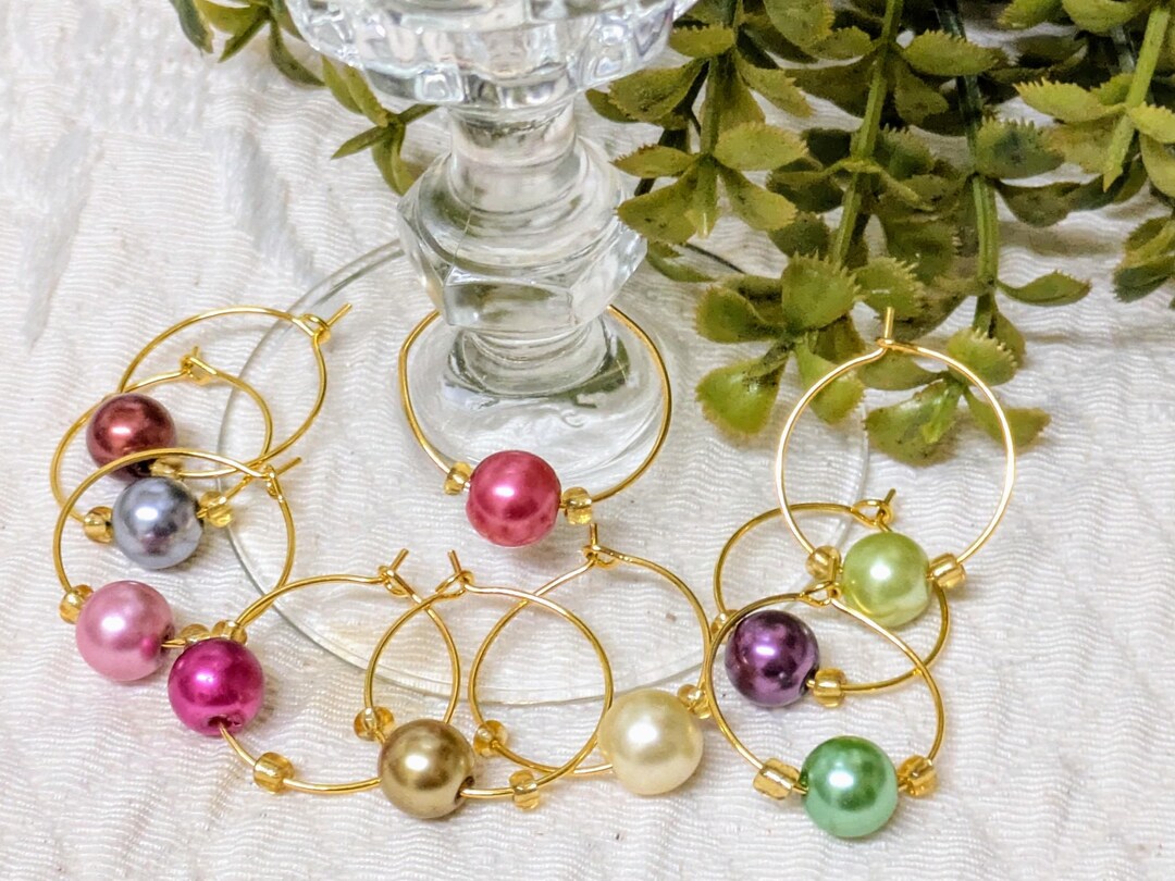 10 Glass Markers Place Markers Personalized for Guests, Table ...