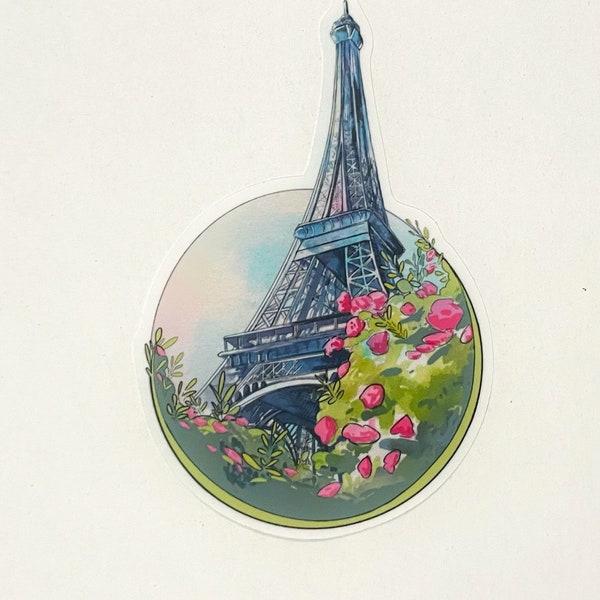 Eiffel Tower Sticker - Etsy