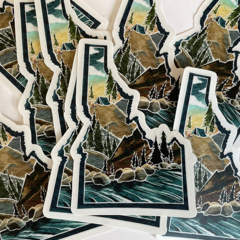 Idaho Stickers - Etsy