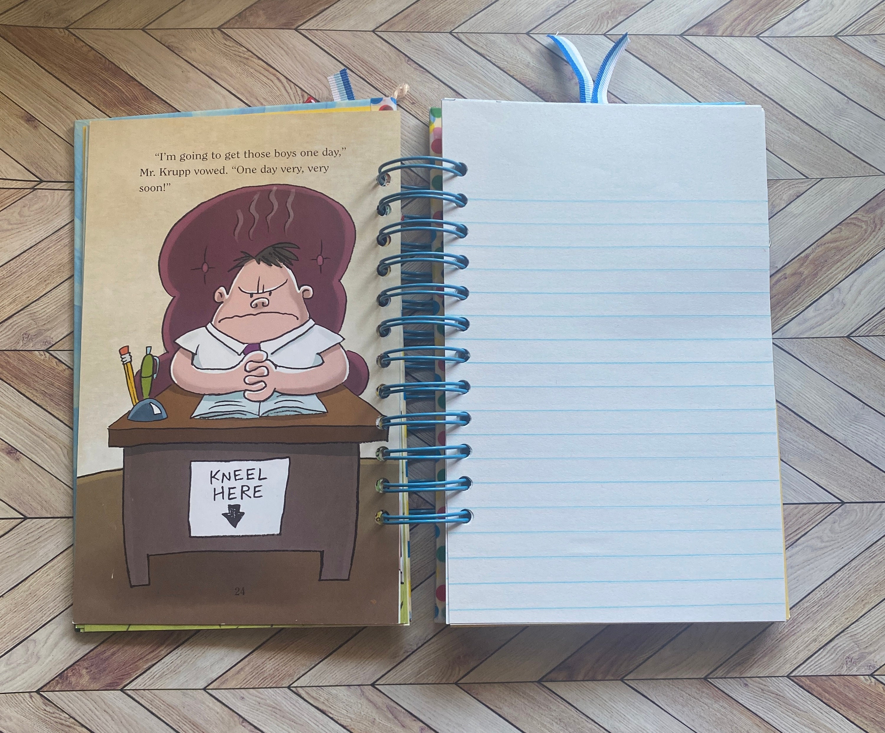 The Adventures of Captain Underpants Journal/notebook - Etsy