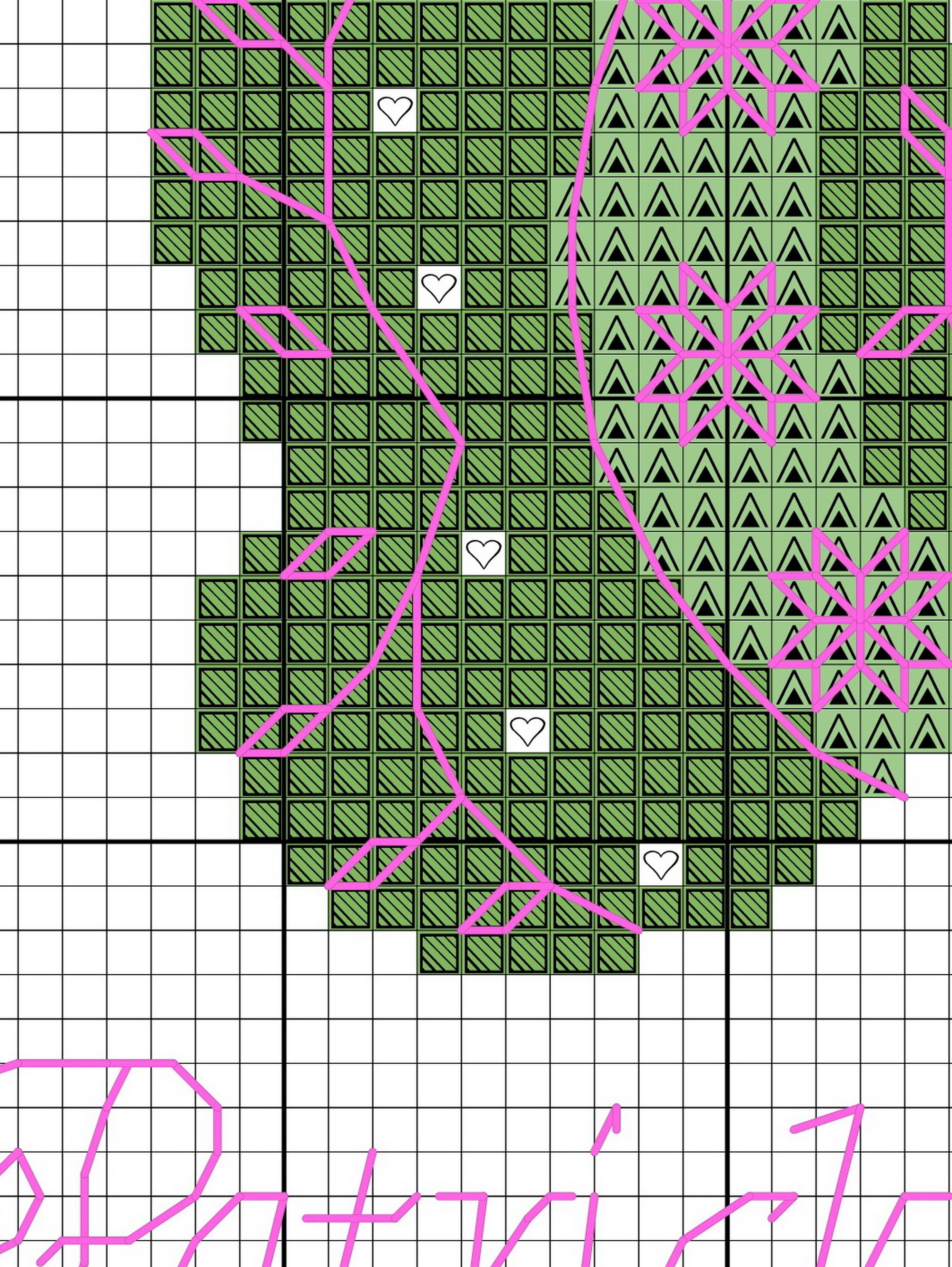 Happy St Patrick's Day Cross Stitch Pattern Shamrock - Etsy