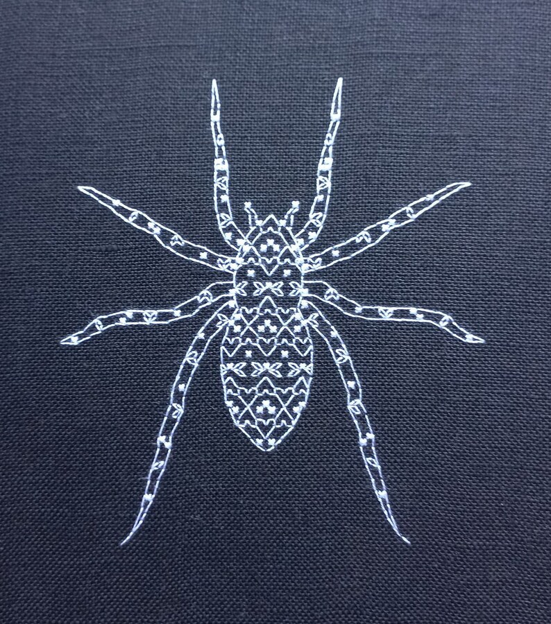 Lace Spider Cross Stitch Pattern Halloween Cross Stitch Design - Etsy