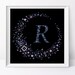Star Monogram R Cross Stitch Pattern Letter R Cross Stitch - Etsy