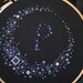 Star Monogram P Cross Stitch Pattern: Wreath Design (PDF Pattern) - Etsy