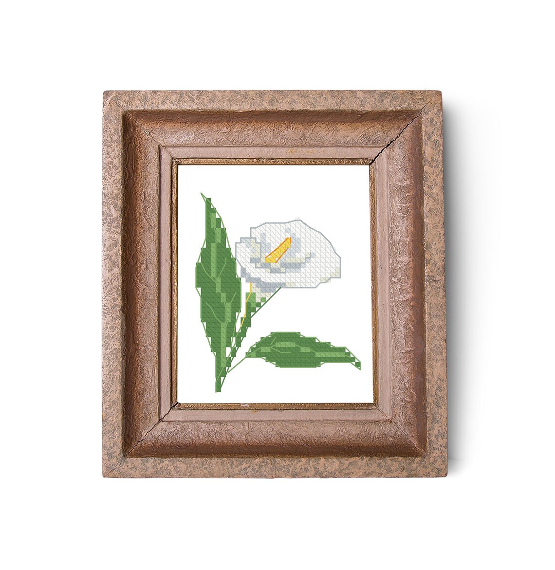 Calla Lily Cross Stitch Pattern Little Calla Lily Pdf Pattern - Etsy