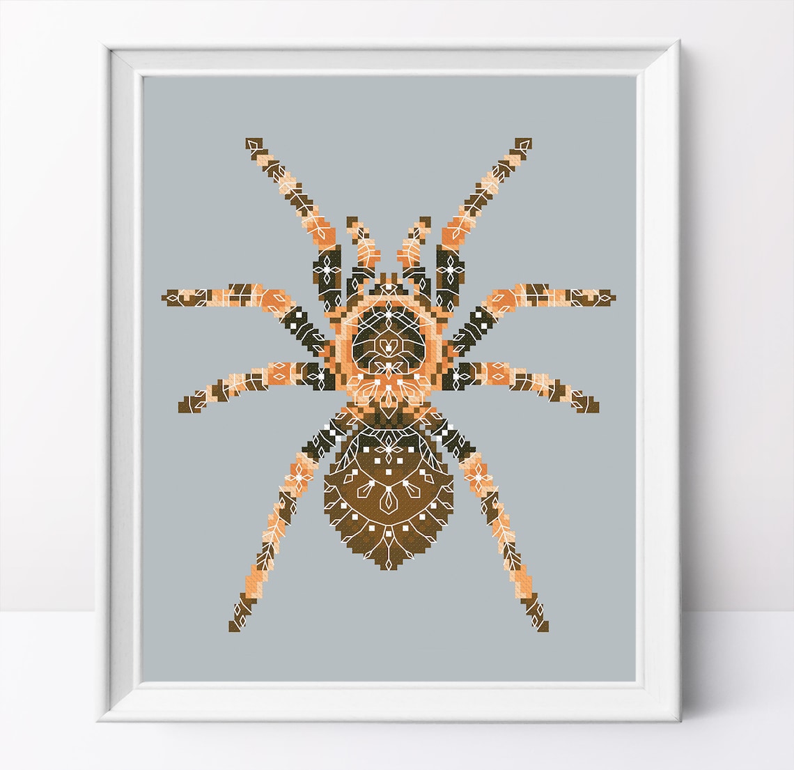 Tarantula Cross Stitch Pattern Spider Pdf Pattern Halloween - Etsy