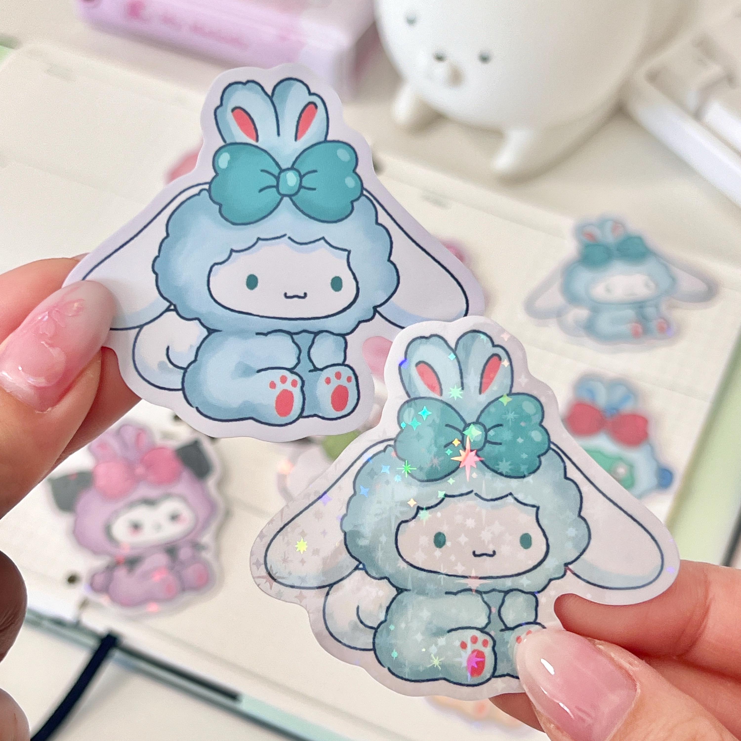 Bunny Costume Stickers || Laptop Sticker, Digital Art, Stickers, Water ...