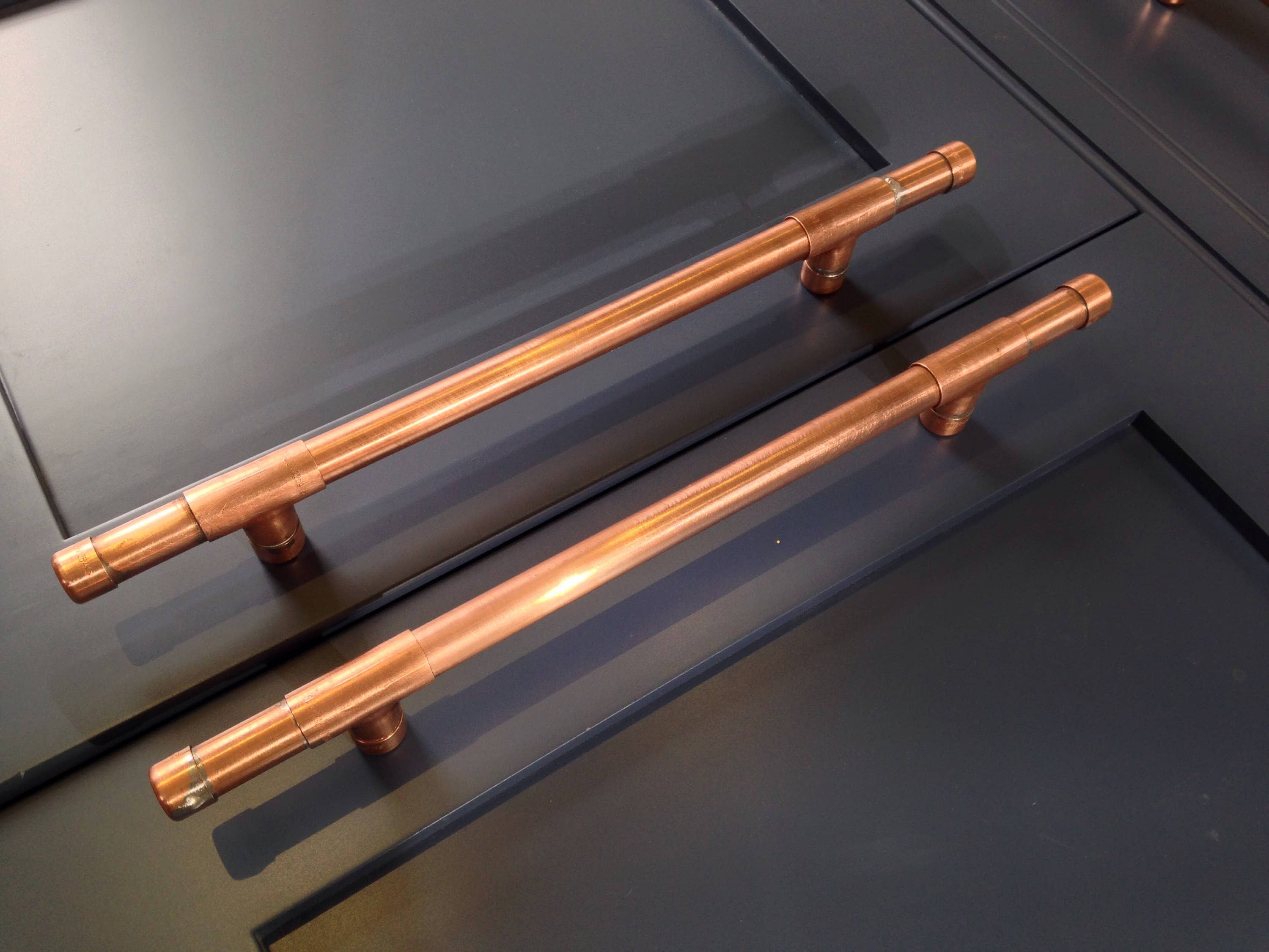 Bespoke Copper Handles - Etsy UK