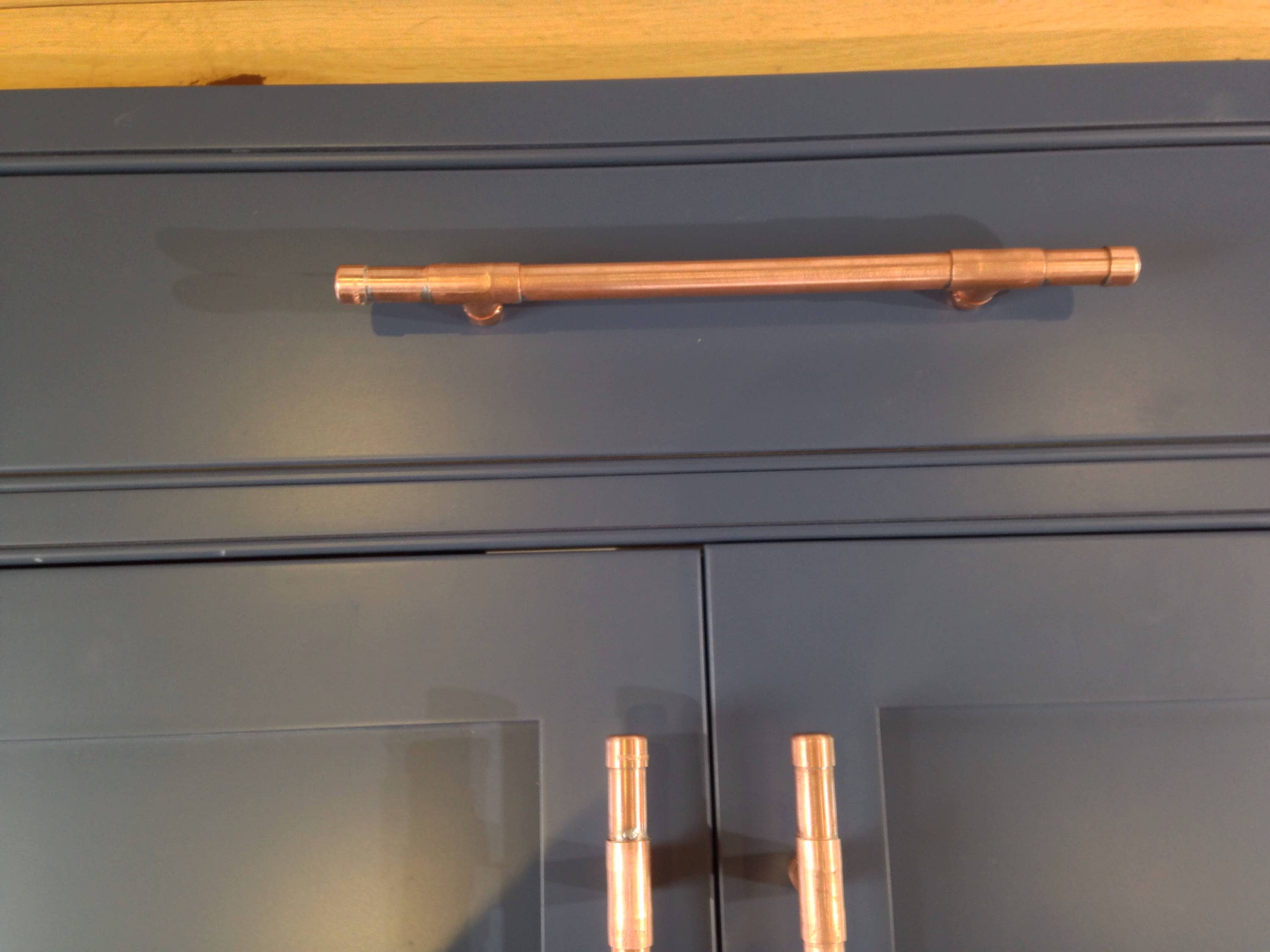 Bespoke Copper Handles - Etsy UK