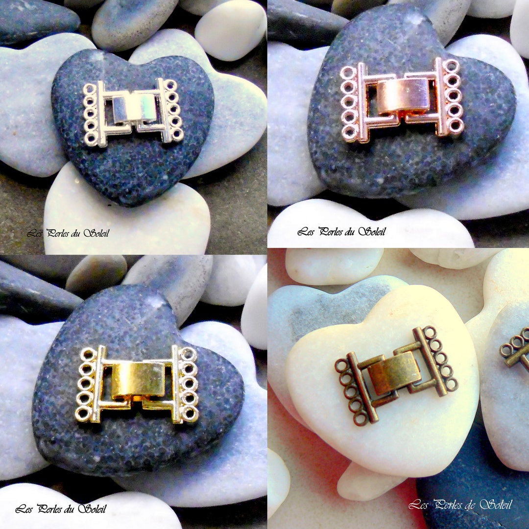 Multi-row Watch Type Clasp 5 Rows 5 Colors to Choose From 24x17mm - Etsy