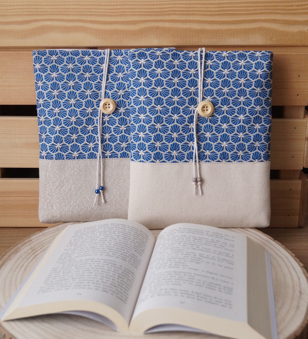 Booksleeve - Book Pouch - Book Cover - Etsy