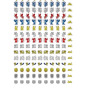 Heraldic Waterslide Decals for Wargaming Series 3 - Etsy