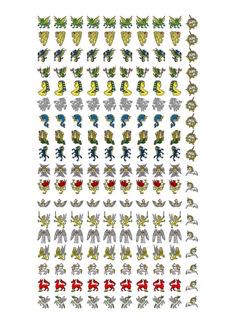 Heraldic Waterslide Decals for Wargaming Series 4 - Etsy Australia