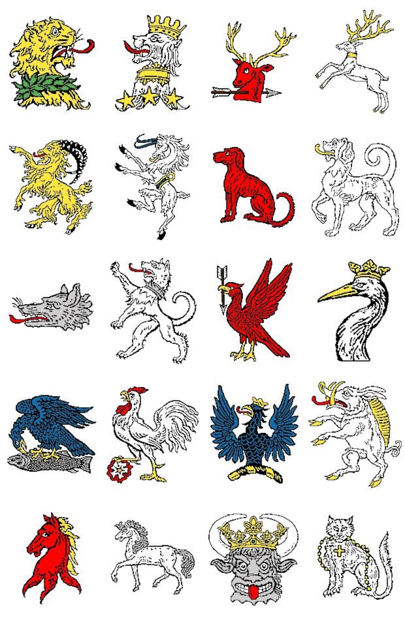 Heraldic Waterslide Decals for Wargaming Series 4 - Etsy