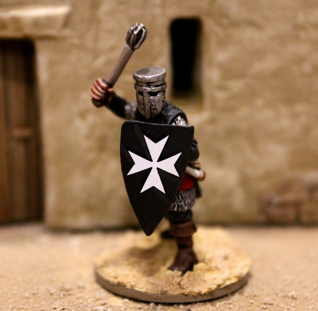 Medieval Crusader Waterslide Cross Decals for Wargaming - Etsy