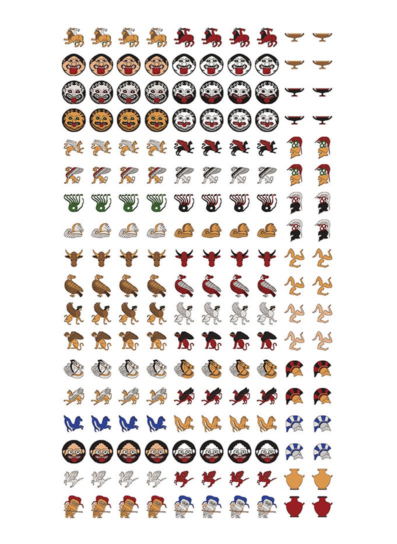 Greek Hoplite Waterslide Decals for Wargaming - Etsy