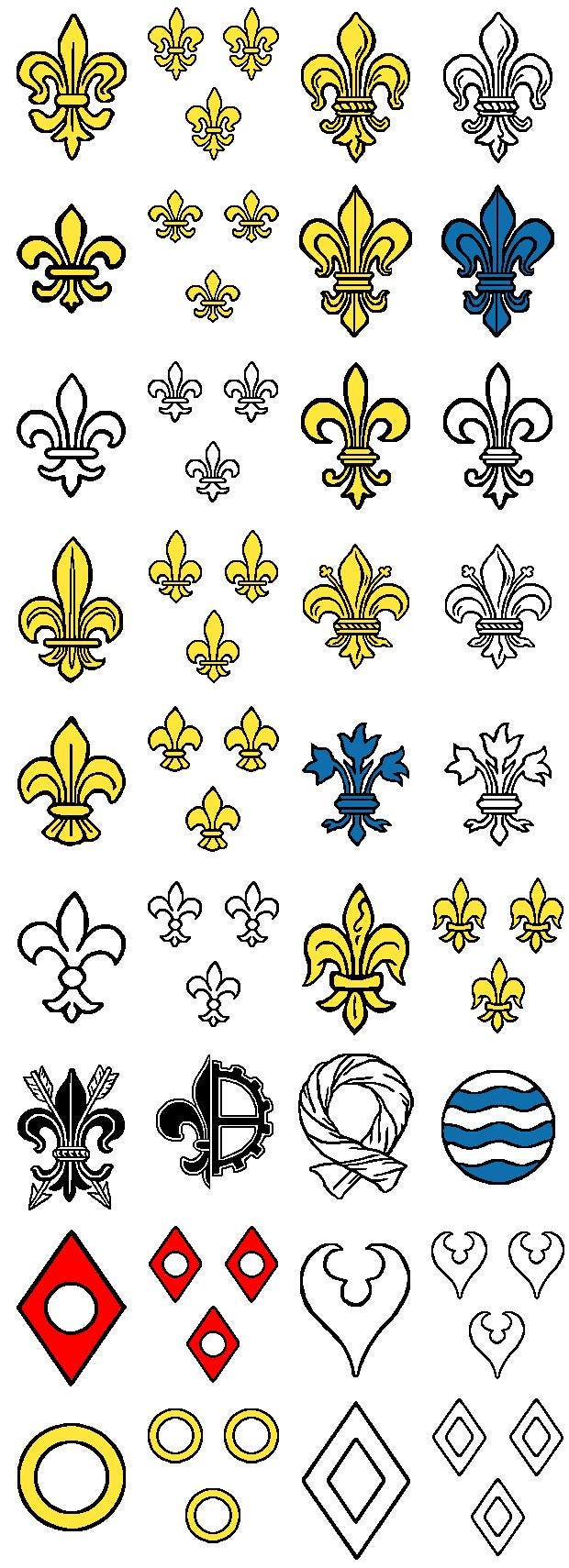 Heraldic Waterslide Decals for Wargaming Series 5 - Etsy UK