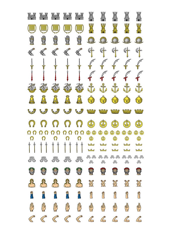 Heraldic Waterslide Decals for Wargaming Series 2. War of the - Etsy
