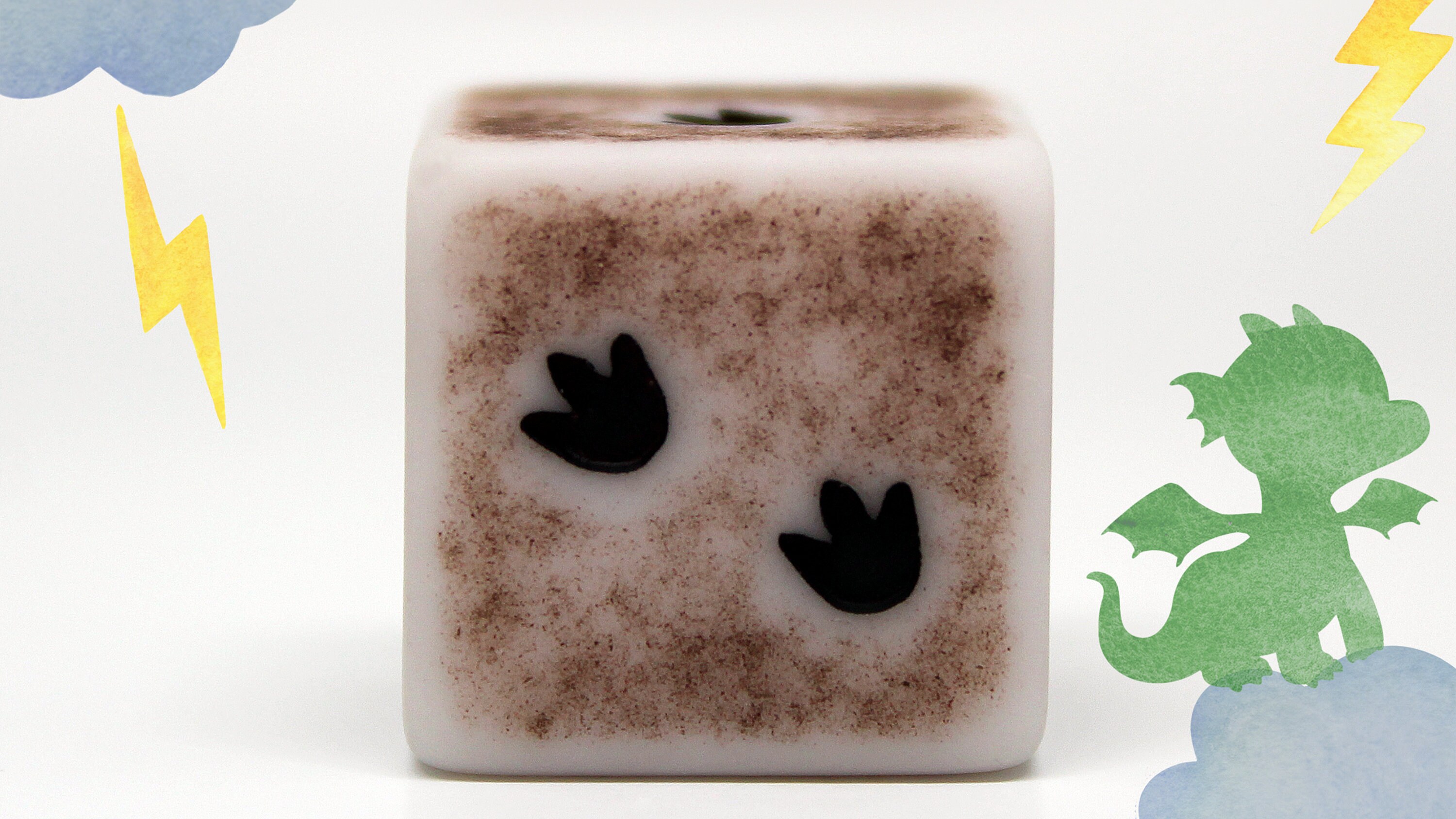 Seeking Baby Dragon D6 Dice Grey Cavern - Etsy