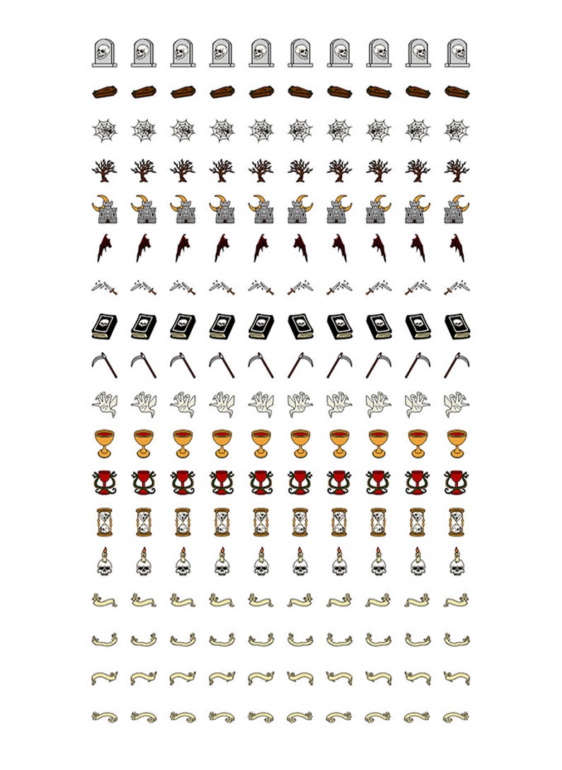 Evil Undead Skeleton Waterslide Decals for Wargaming - Etsy