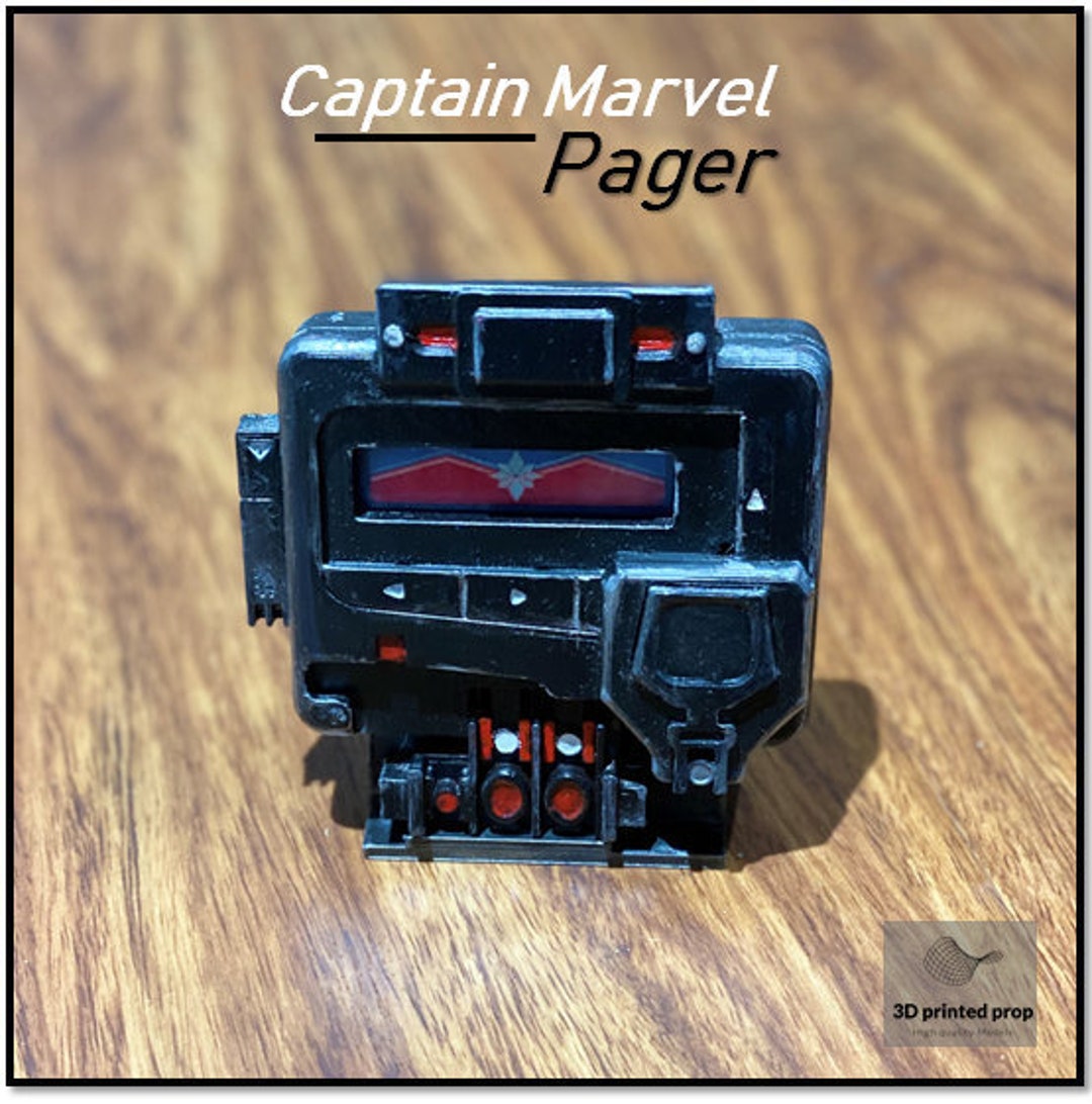 Replica of Captain Marvel Pager - Etsy