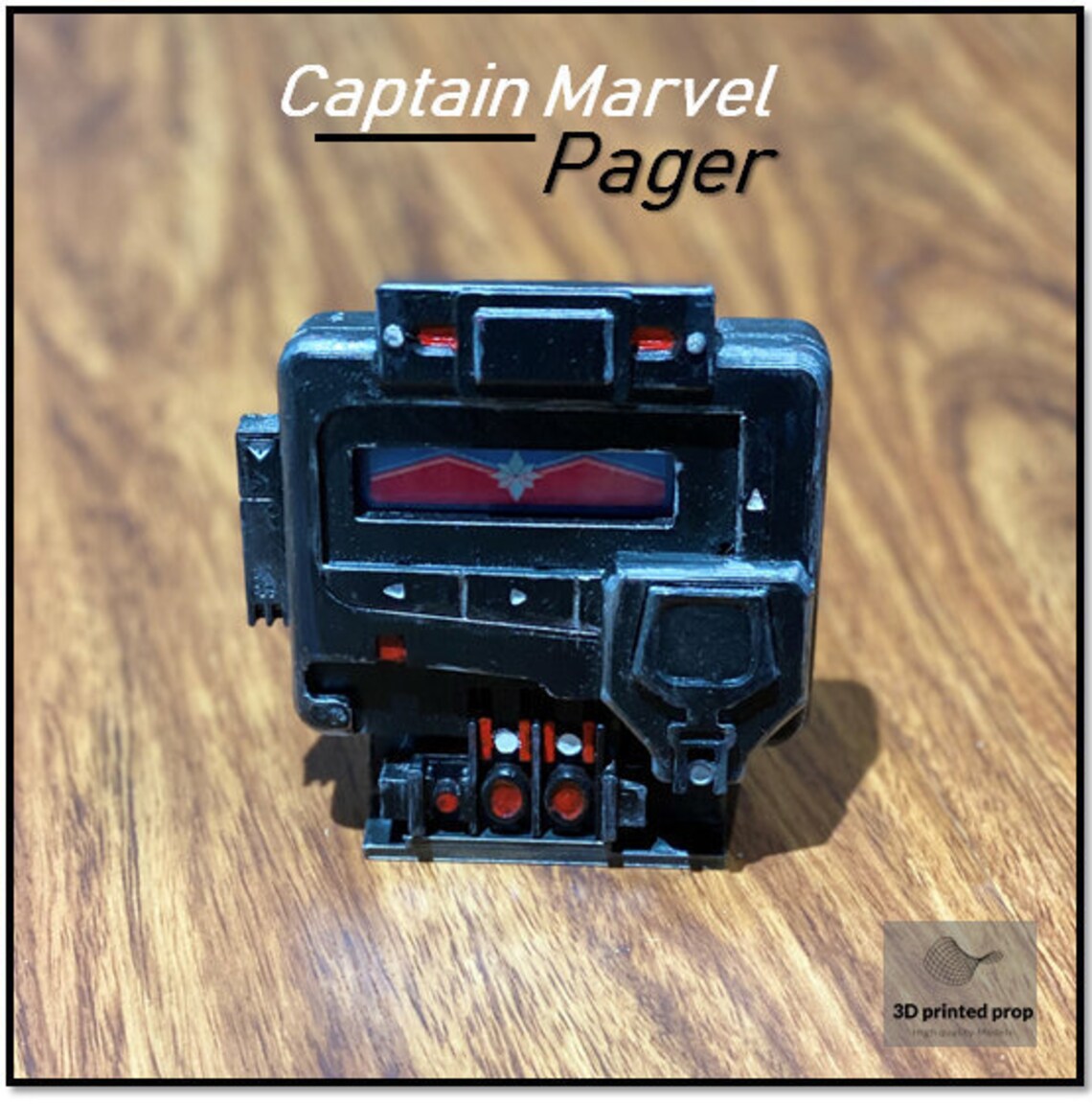 Replica of Captain Marvel Pager - Etsy