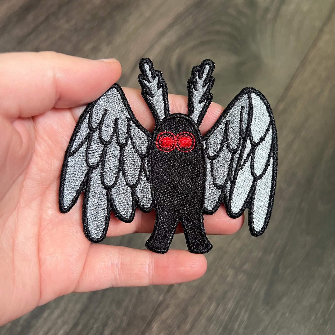Mothman Meme 2.0 Embroidered Patch - Etsy