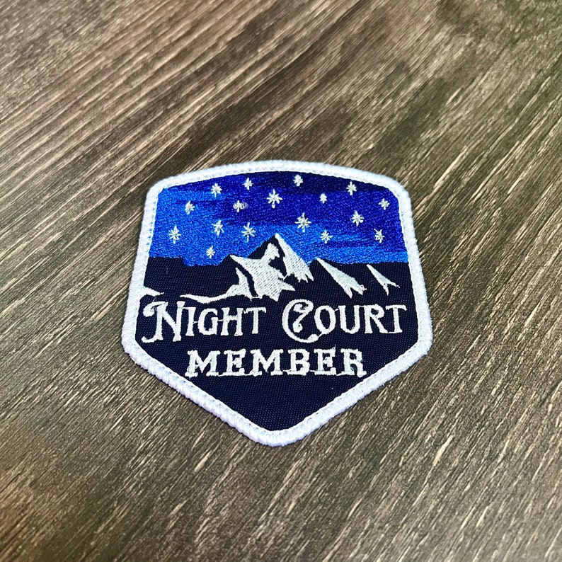 Night Court Member Embroidered Patch - Etsy