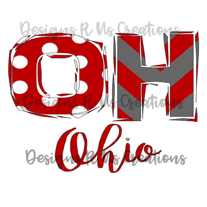 Ohio State Iron On - Etsy
