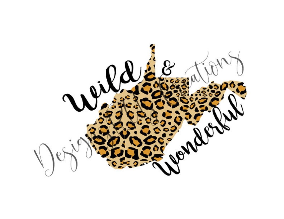 Wild & Wonderful West Virginia PNG Sublimation designs - Etsy España
