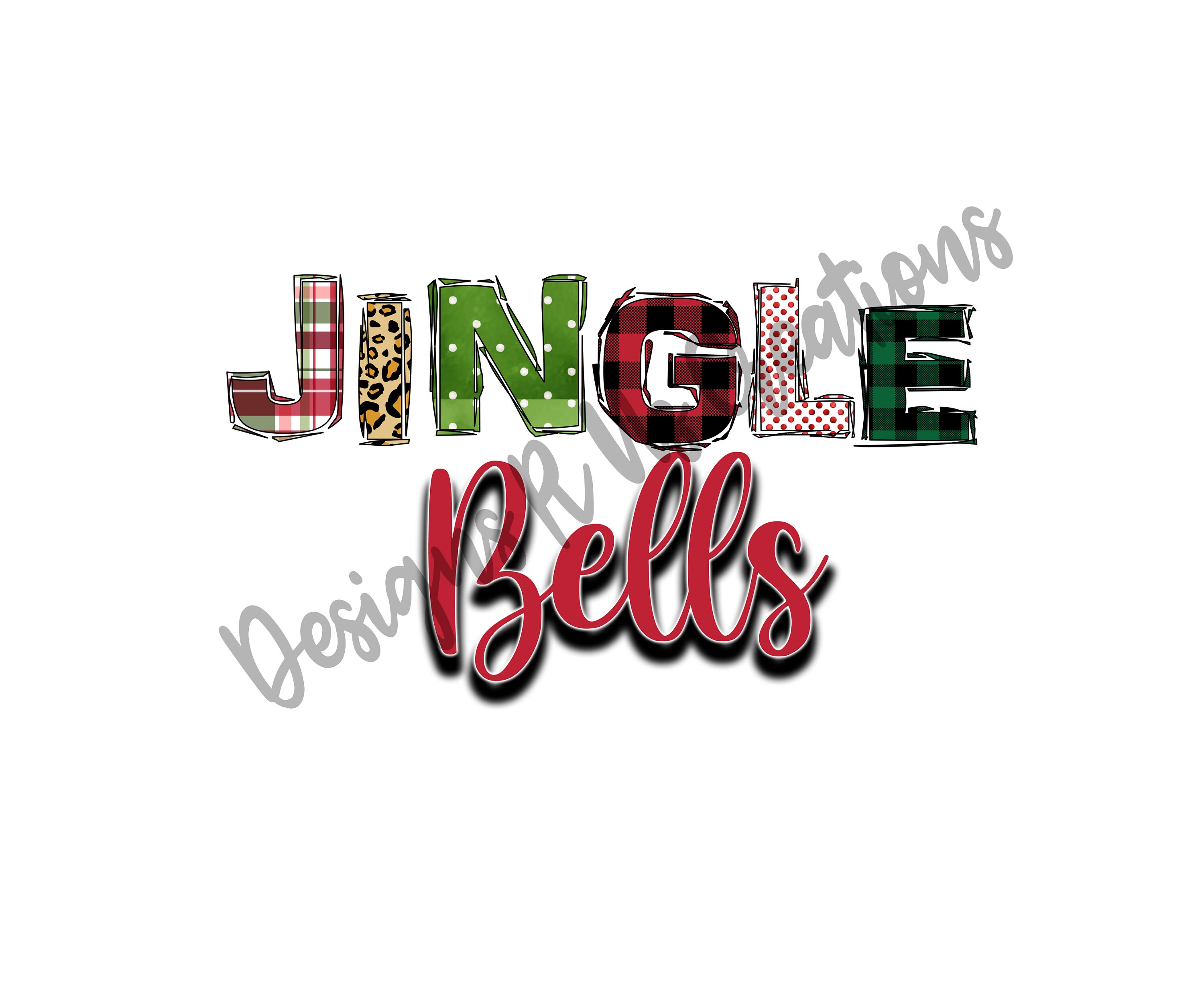 Jingle Bells PNG , Christmas Png , Sublimation Designs Downloads ...