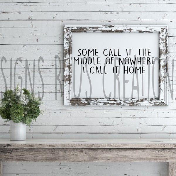 Middle of Nowhere Art - Etsy