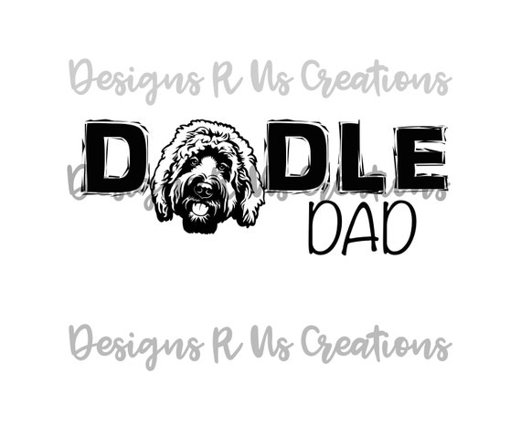 Doodle Dad PNG Dog Dad Sublimation Designs Downloads | Etsy