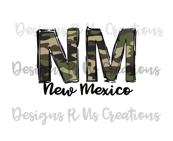 New Mexico PNG NM Camo PNG Sublimation Designs Downloads - Etsy