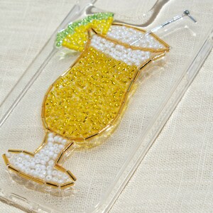Cocktail Beaded Resin Phone Case, Dirty Martini, Espresso Martini ...
