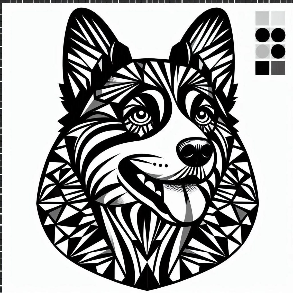 Coloring Pages, Colorable Pages, Color, Gifts, Geometric, Digital ...