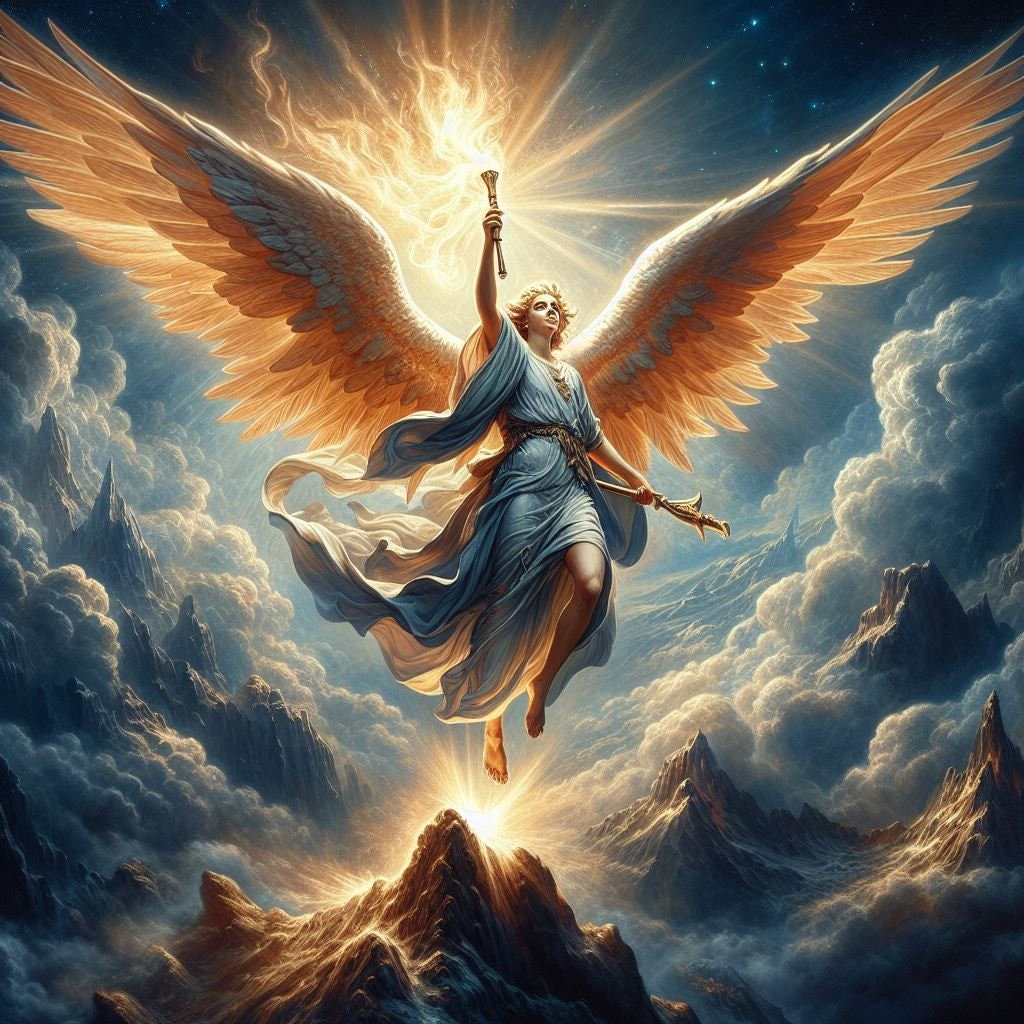 Angels Art Biblical Digital Download Gift Gifts Men's Women's Religious ...