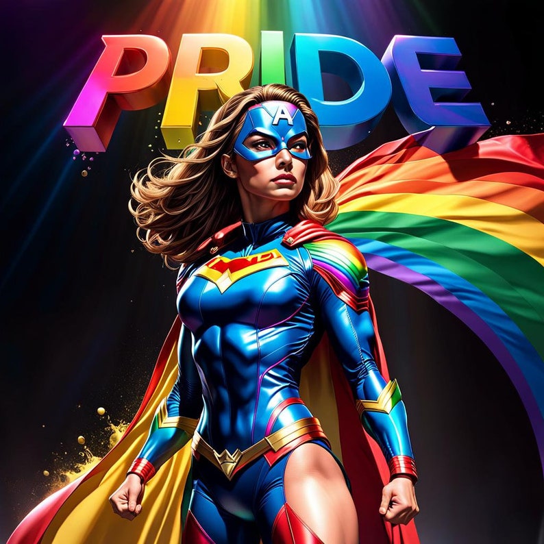 Pride Art, Pride, Pride Month, LGBTQ, Rainbow, Pride Colors, Pride ...