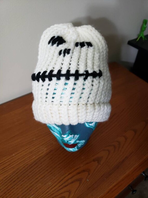 Skeleton hat skeleton beanie fall accessory Halloween | Etsy