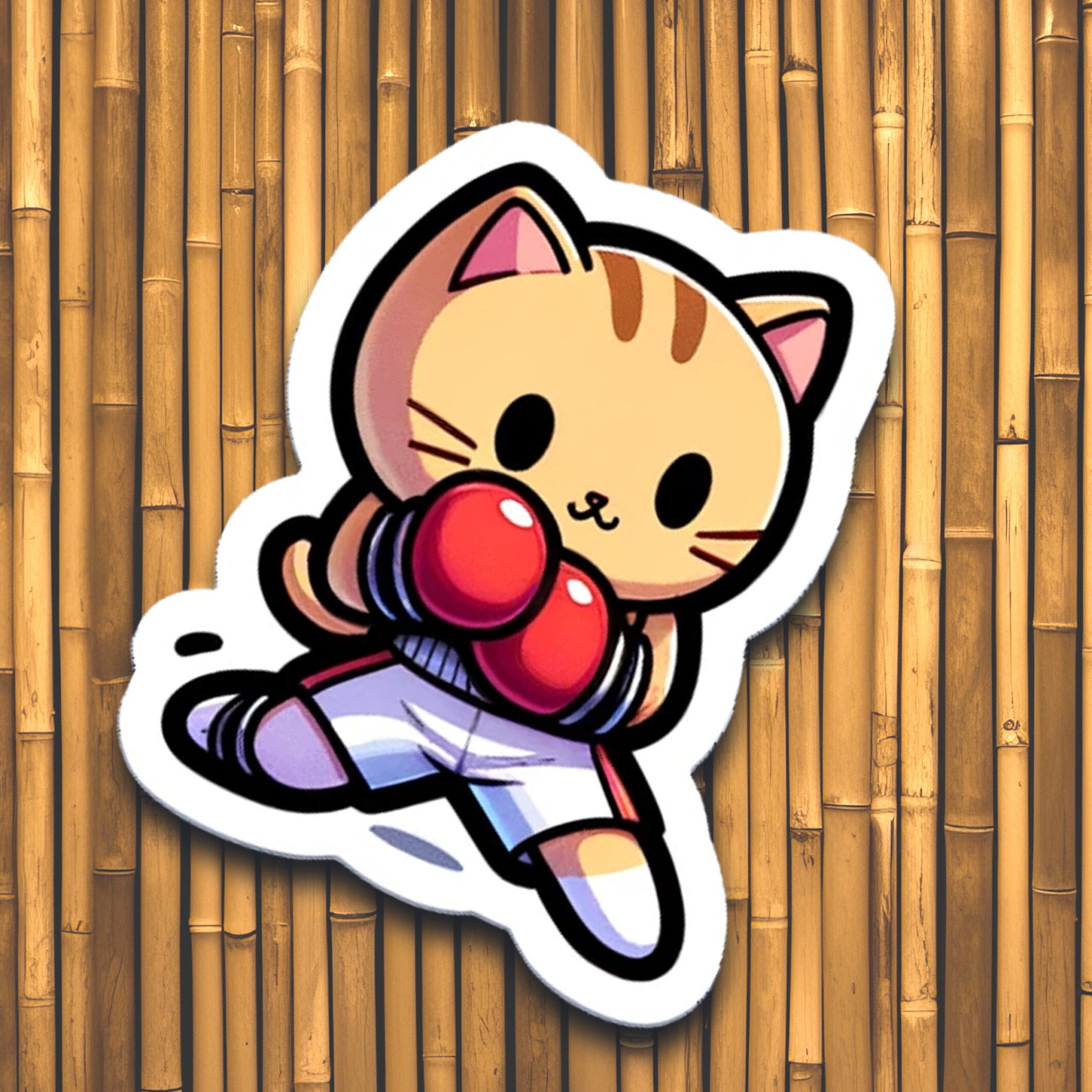 Cute Kawaii Anime Style Combat Cats - Etsy
