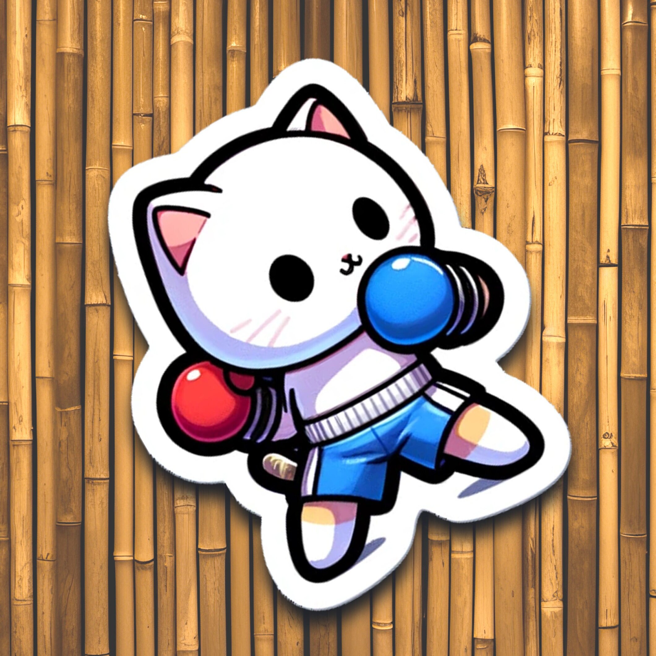 Cute Kawaii Anime Style Combat Cats - Etsy