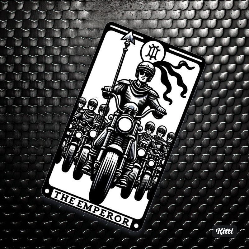 Motorcycle Tarot Sticker Pack Set 2 | Biker Tarot Card Stickers ...