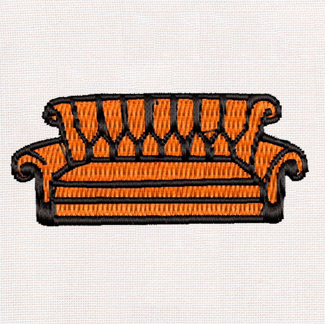 Friends Couch Embroidered Patch Sew on Patch TV Show Friends - Etsy