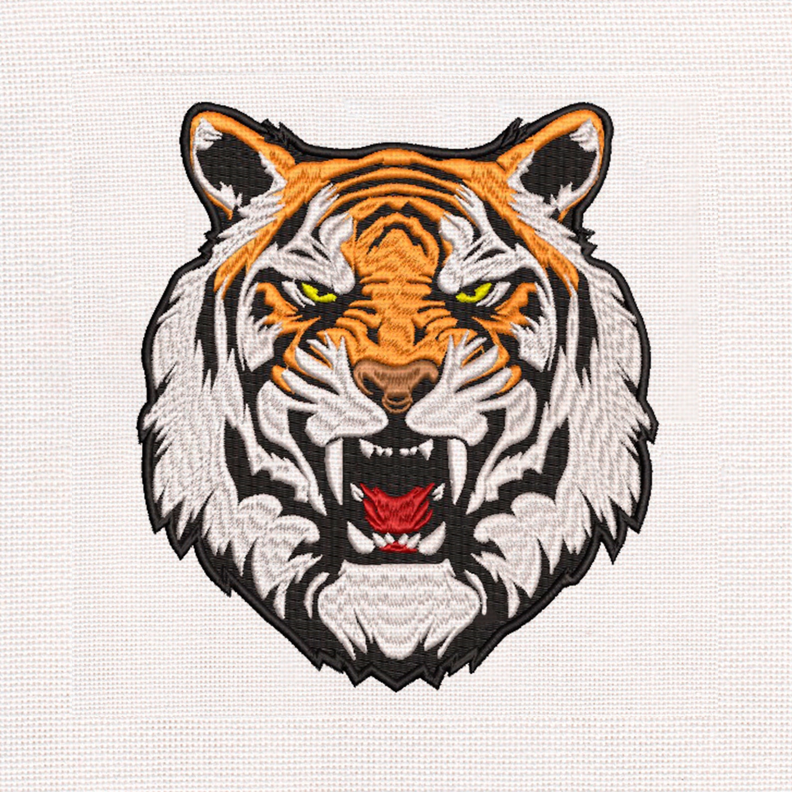 Tiger Face Patch Sew on Tiger Patch Iron on Patch Clothing - Etsy