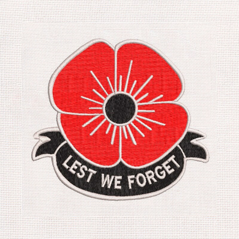 Poppy Applique - Etsy