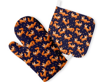 Llama Kitchenware Mittens Quilted Wall Hanging Oven Mitts | Etsy