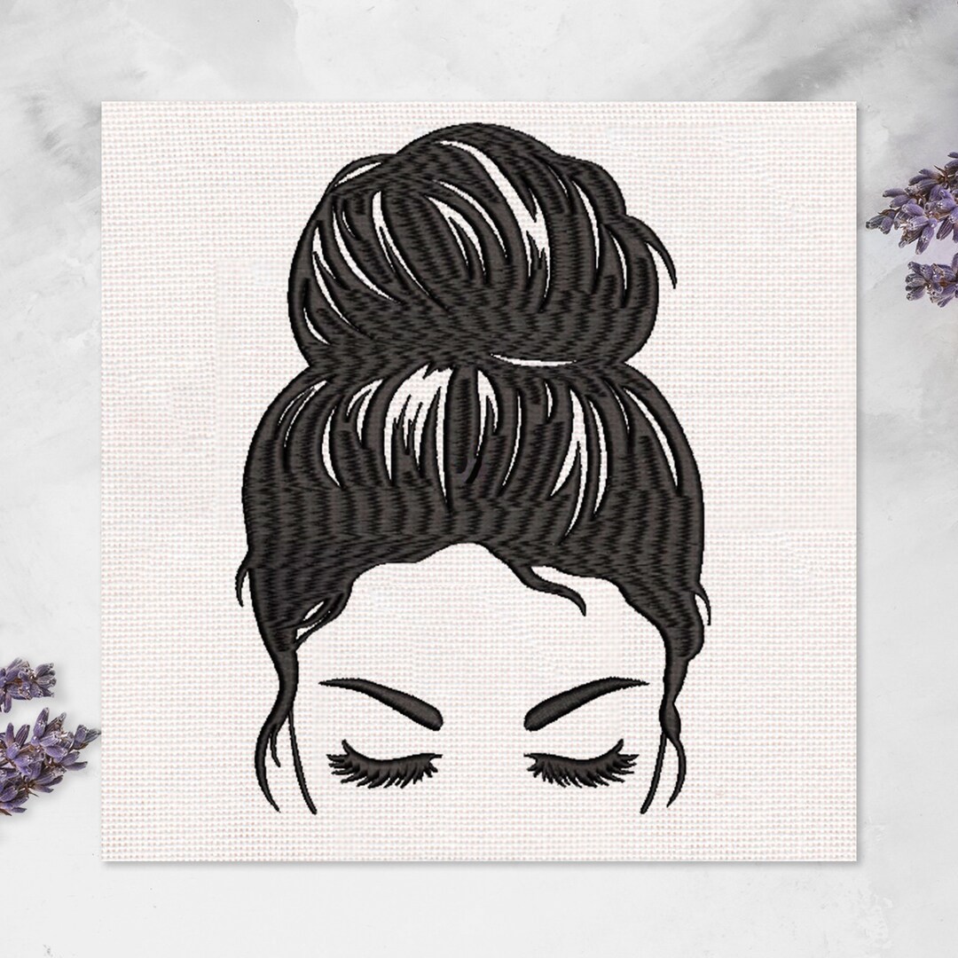 Lashes Stitching Scheme Embroidery Girl Art Scheme Embroidery Pattern ...