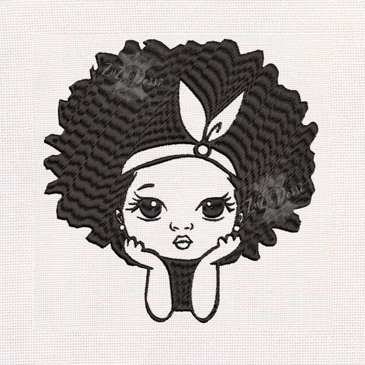 Black Baby Patch Sew On African Girl Patch Iron On Patch | Etsy