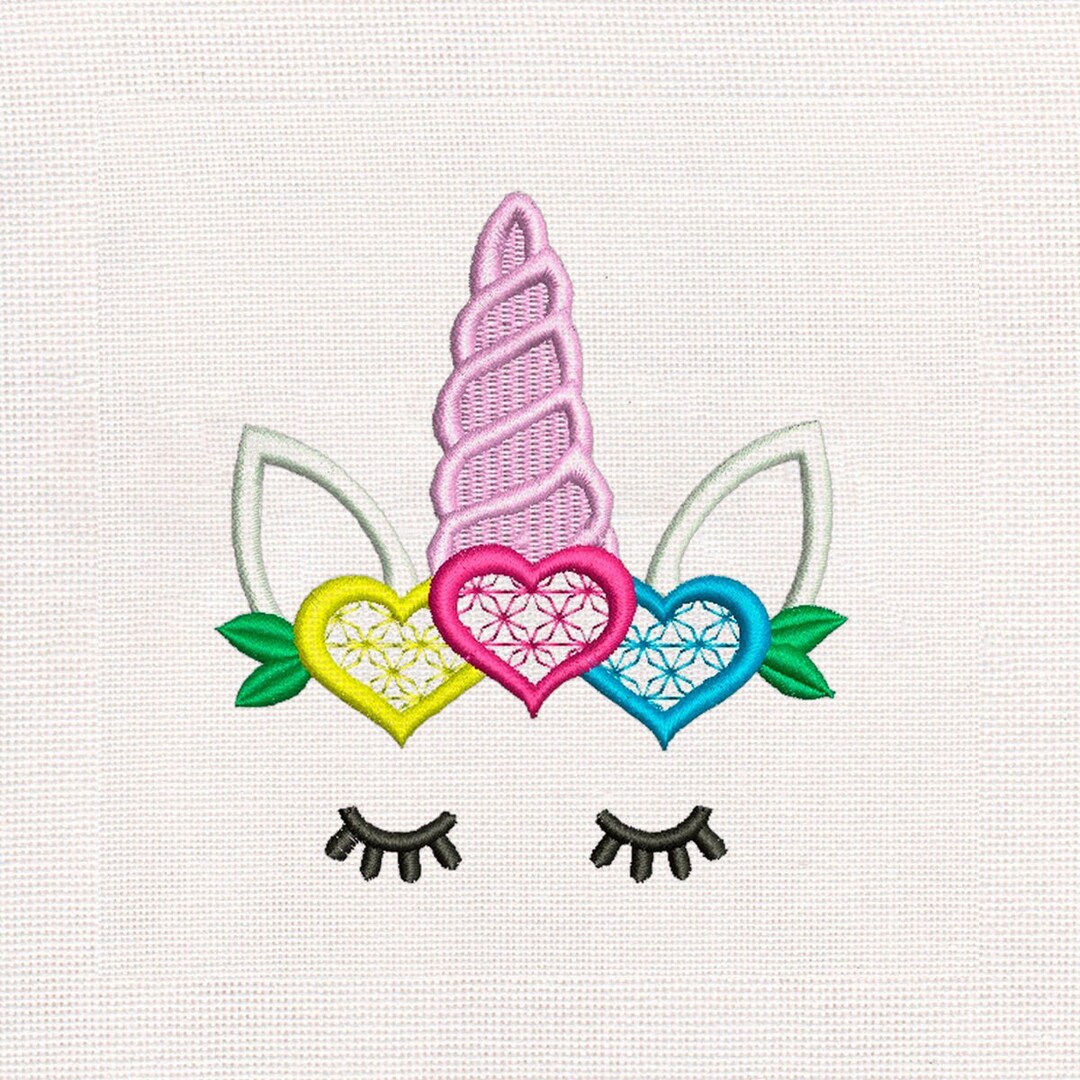 Lovely Unicorn Embroidered Patch Sew On Patch Iron On Patch Clothing