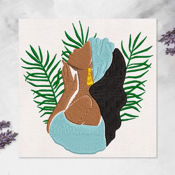 Black Girl Embroidery - Etsy